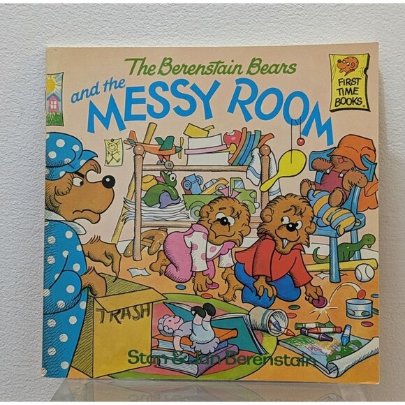 Other | The Berenstain Bears Messy Room Paperback Book Stan Jan Berenstain 1983 | Poshmark